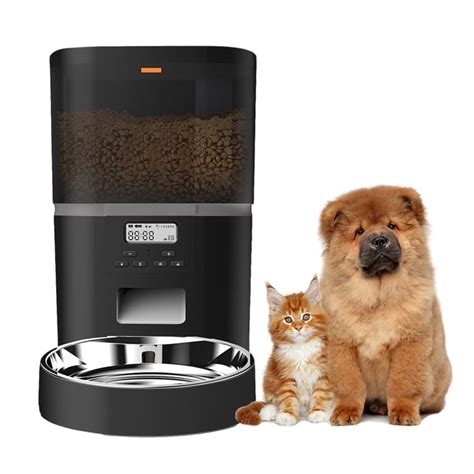 Generico Dispensador Automático De Alimentos Para Perros Y Gatos