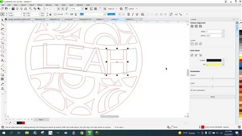 Corel Draw Tips Tricks Clipart To Vector File With Trace And Smart Fill Tool Part YouTube