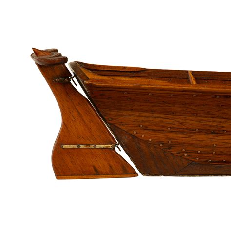 A Fine And Large Model Of A Thames Wherry Wick Antiques