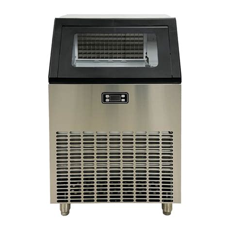 22 In Commercial Ice Maker 264 Lbs24h Stainless Steel Quiet Ice