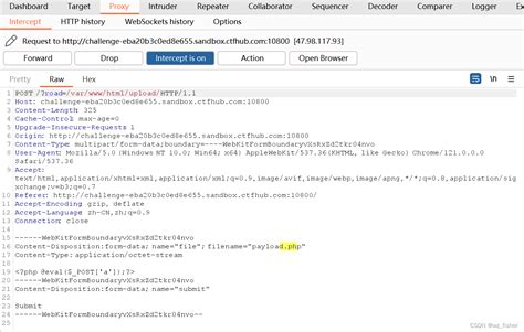 Ctfhub技能树web之文件上传（二）ctfhub文件上传文件头检测 Csdn博客