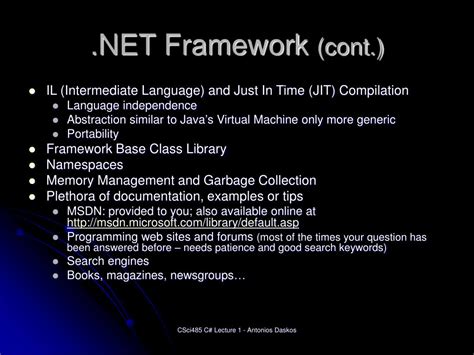 Ppt An Introduction To C And Database Programming With Ado Net