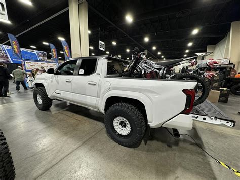 2024 Tacoma Sr5 Build 17 Black Rhino White Wheels 33s Tires Collar