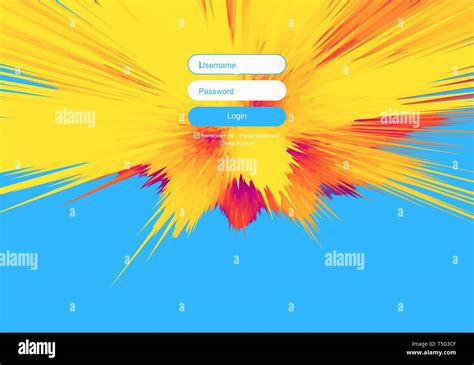 Login User Interface Modern Screen Design For Mobile App And Web