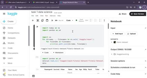 Completed Codsofts Data Science Internship Priyadharshini Saravanan