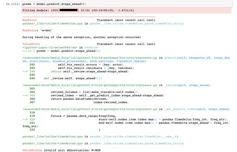 Valueerror Invalid Unit Abbreviation W Mon · Issue 5 · Carlomazzaferroscikit Hts Examples