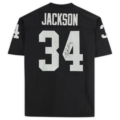 Fanatics Authentic Bo Jackson Las Vegas Raiders Autographed Black