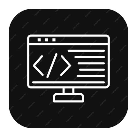 Premium Vector Application Coding Vector Illustration