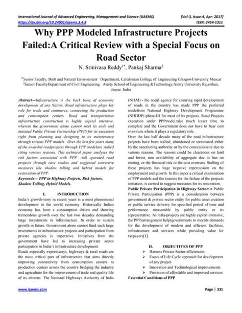 Public Private Partnership Ppp Models In Indiapptx