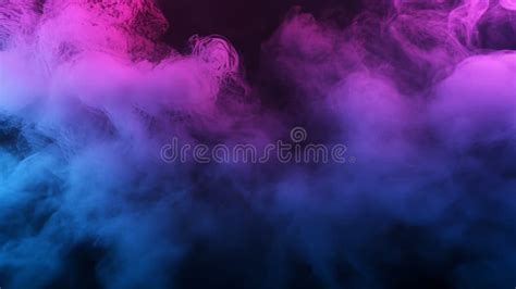 Three Dimensional Rendering Of An Abstract Nebula In Deep Space Stock Illustration
