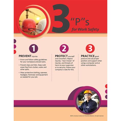 Safety Sports Safety Poster Well Warehouse