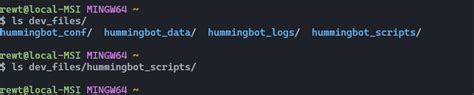 Bug Script Folder Is Empty After Install Or Update · Issue 2065 · Hummingbothummingbot · Github