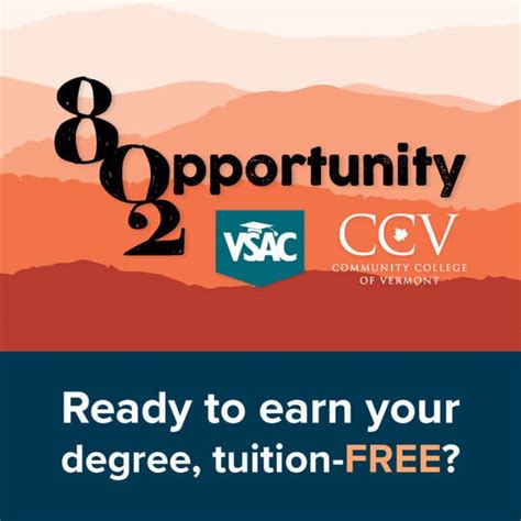 802 Opportunity Tuition Free College For Vermonters
