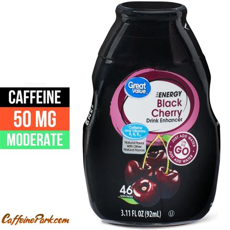 how much caffeine is in a great value energy drink enhancers energy