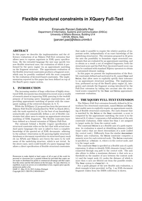 pdf flexible structural constraints in xquery full text