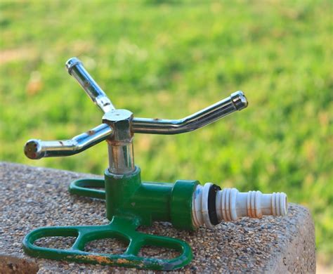 Premium Photo Lawn Sprinkler