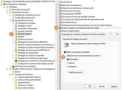 Comment Activer Winrm Par Gpo Sous Windows Server