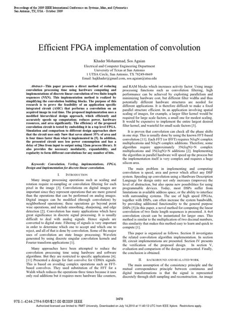 convolution download free pdf digital signal processing field
