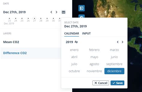 the months of the dataset calendars are displayed in different