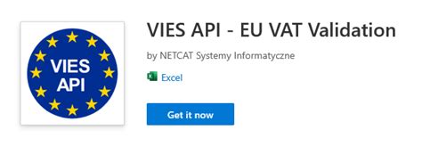 excel add in vies validator eu vat numbers bulk checking