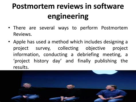 Postmortem Analysis Ppt