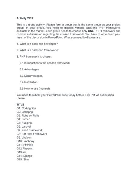 Lecture Lab W14pdf Web Development Internet