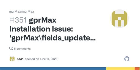 gprmax installation issue gprmax fields updates ext c no such file