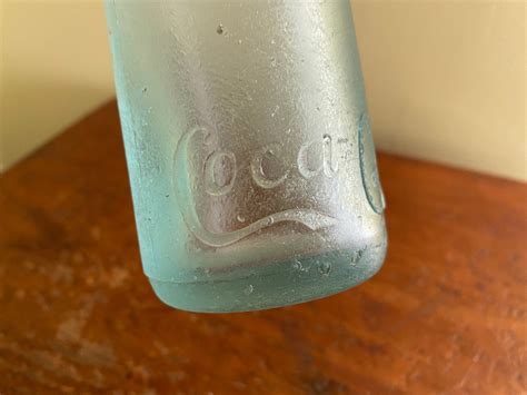 Rare Antique Coca Cola Bottle Registered Baltimore Md Circa 1900