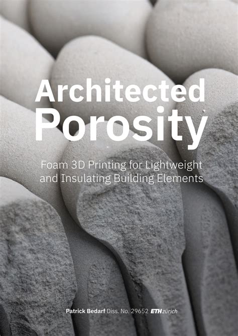 Pdf Architected Porosity Foam 3d Printing For Lightweight And