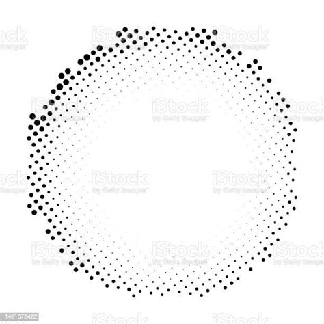 하프톤 점선 프레임 원 원형 프레임이 있는 기하학적 장식 0명에 대한 스톡 벡터 아트 및 기타 이미지 0명 검은색 그런지 이미지 기법 Istock