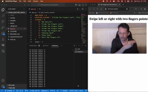 Github Cksajilhandgesturerecognition Hand Gesture Control Of
