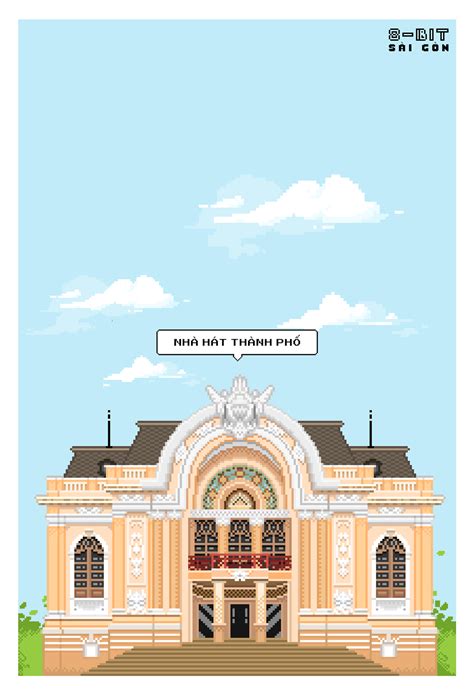 The Pixel Architecture Of Saigon On Behance