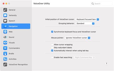 How To Use The Voiceover Utility To Customize Voiceover On Mac