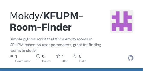 github mokdy kfupm room finder simple python script that finds empty