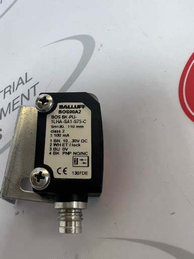Balluff Bos00ac Light Barriersensor With Bracket Fus Industrial