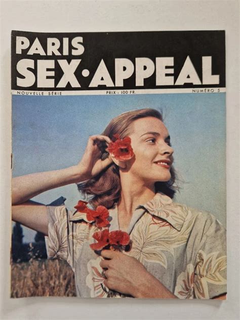 Revue Paris Sex Appeal Charme Pin Up Erotisme 5 1950 1951 Eur 1400