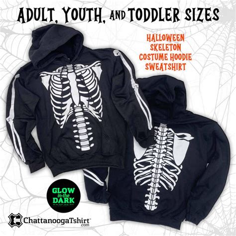 Skeleton Hoodie Etsy