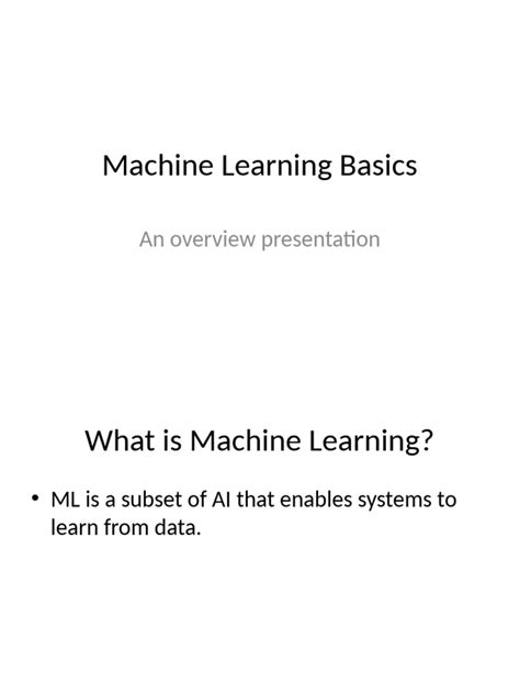 1 machine learning basics pdf