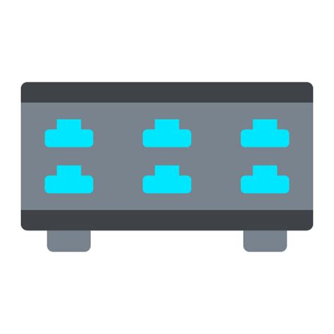 Server Control Generic Color Fill Icon