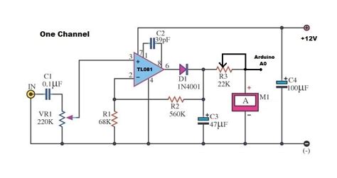 Diy Analog Vu Meter With Arduino Peak Meter Arduino Project Hub