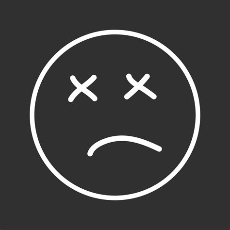 Sad Emoji In Black Background At Diana Kearns Blog