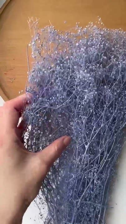 Гіпсофіла дрібна синя декор Youtube