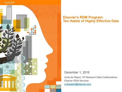 Elsevier‘s Rdm Program Ten Habits Of Highly Effective Data Pptx Databases Computer