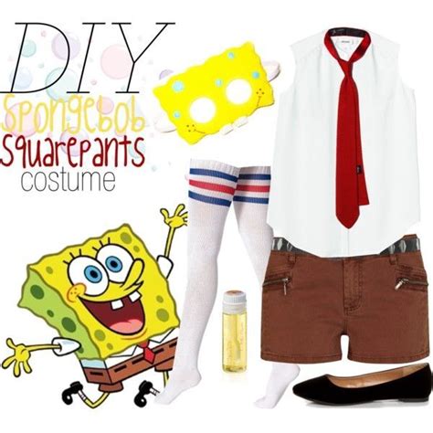 Spongebob Costume Diy Spongebob Halloween Costume Dyi Halloween