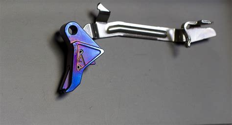 Agency Arms Limited Edition Titanium Blued Drop In Trigger Reactive Gunworks Reactive Gunworks