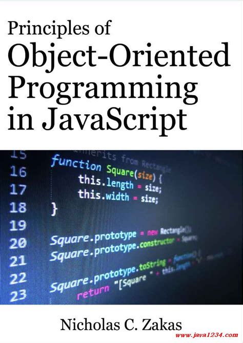 Object Oriented Programming In Javascript Pdf 下载java知识分享网 免费java资源下载