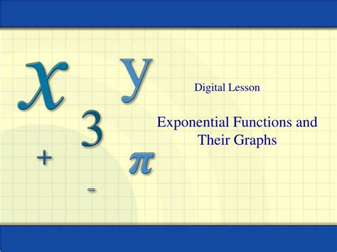 PPT Exponential Functions And Their Graphs PowerPoint Presentation Free Download ID