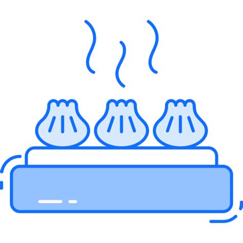 Dumpling Generic Blue Icon