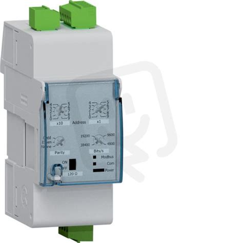 Komunikační Modul Modbus Rtu S 2 Vstupy2 Výstupy Hager Htc320h