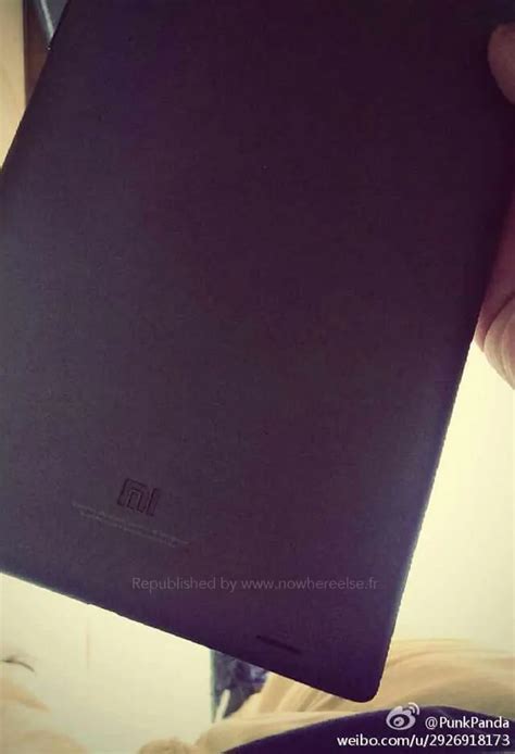 Xiaomi's 7-inch MiPad Leaked in New Photo